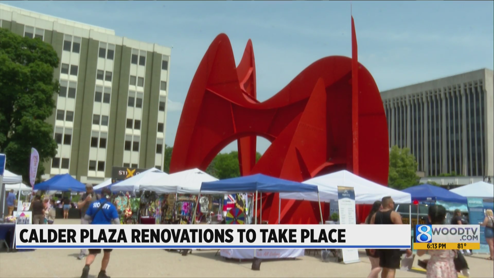 Calder Plaza renovations to take place