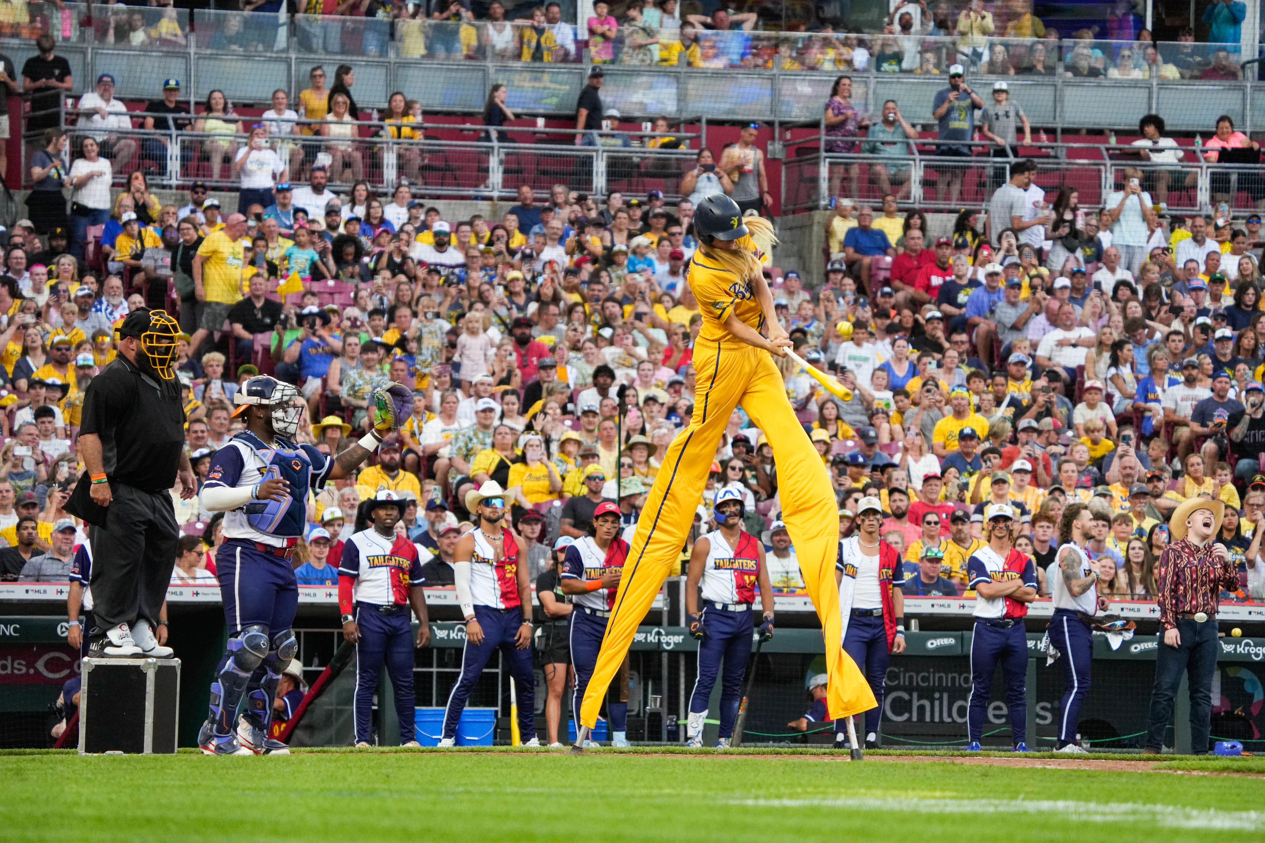 Savannah Bananas play by Banana Ball rules. Here's what they are