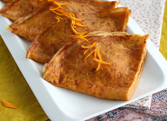 Suzette crepes, the traditional french recipe!