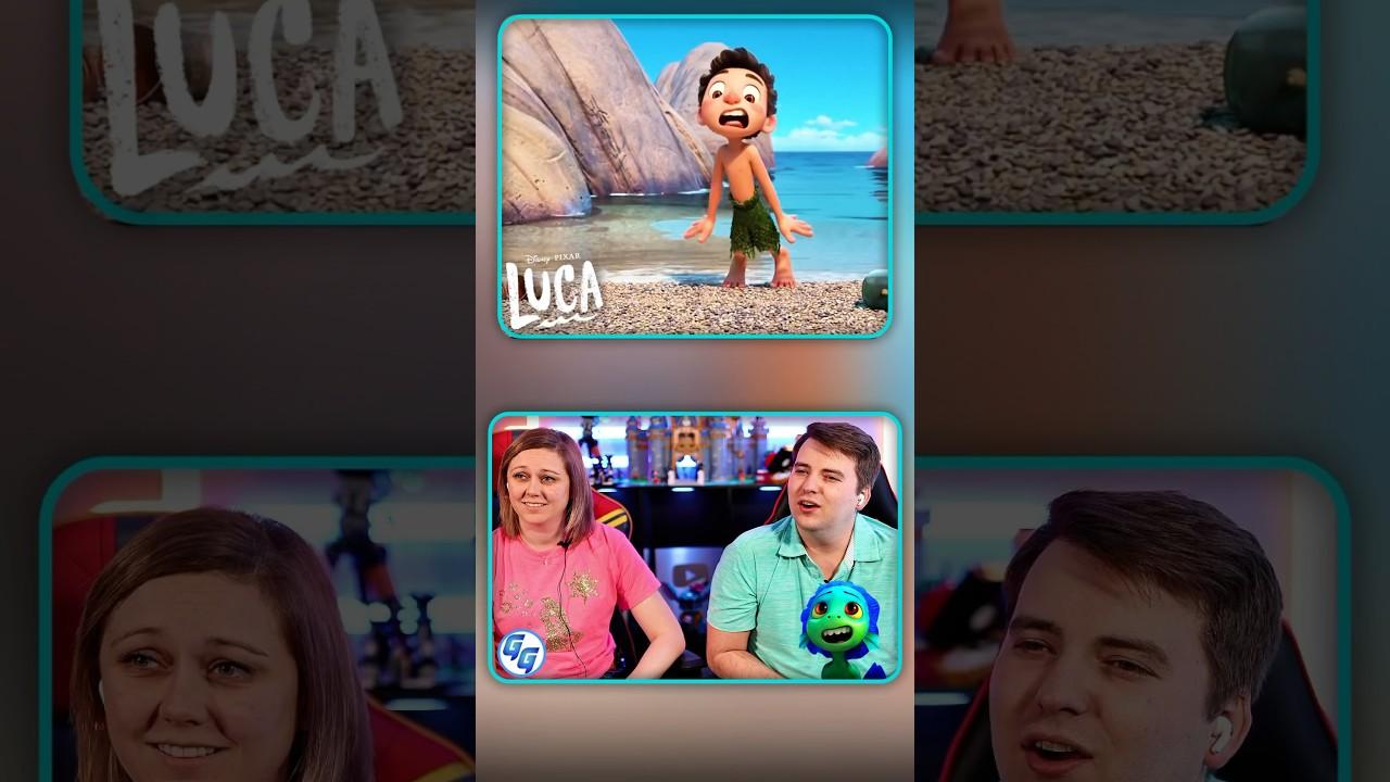 Walking! 👀 Pixar’s Luca Reaction!