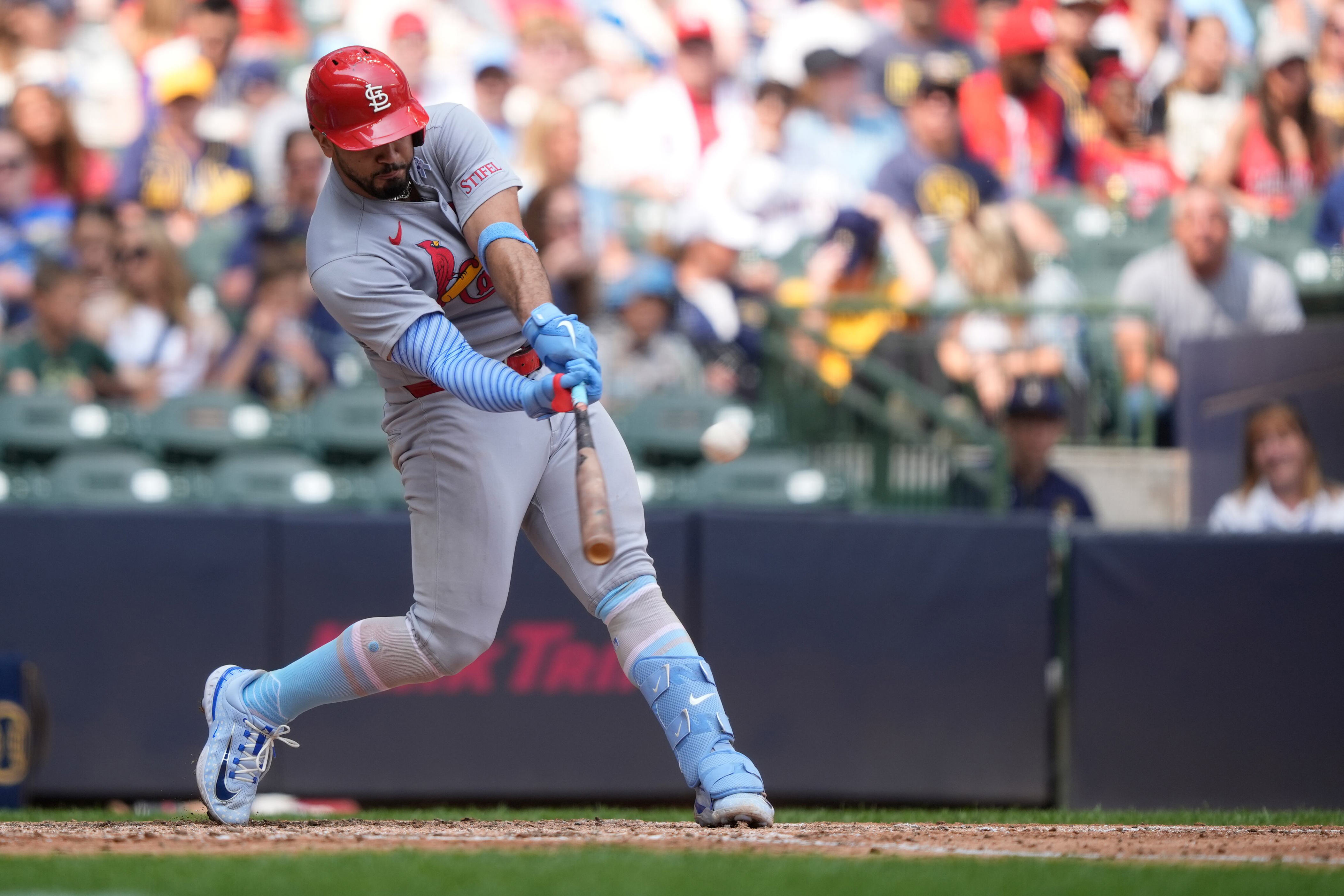 Yelich homers and Megill escapes a 9th-inning jam as the Brewers top ...