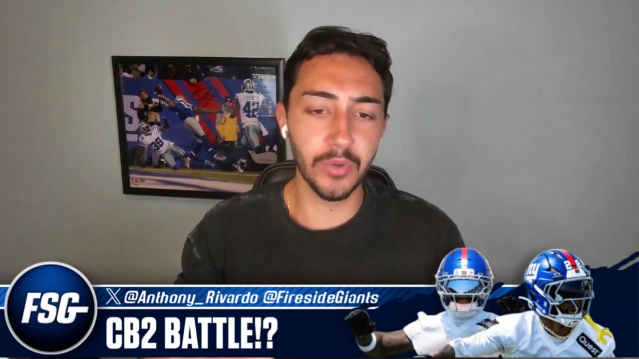 Do the Giants Have a Position Battle Forming At CB2? | Deonte Banks vs ...