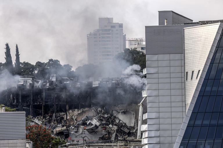 Live updates: Israel strikes Iranian state TV mid-broadcast amid fourth ...