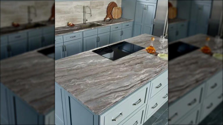 10 Countertop Veining Pattern Trends For A Unique And Bold Look