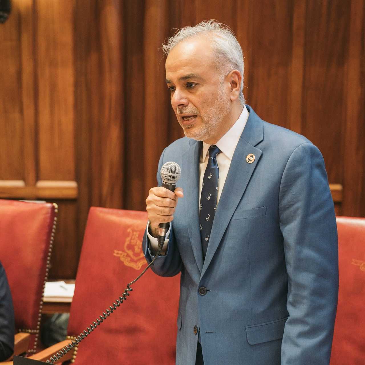 Sen. Saud Anwar Returns Home To CT After Iraq Trip