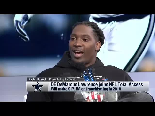 law nation sports: demarcus lawrence talks dez bryant, cowboys, contracts
