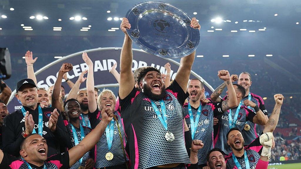 Big Zuu and Tevez shine as Soccer Aid raises £15m