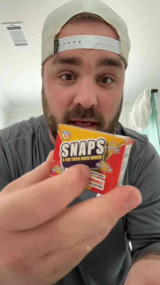 Snap-Pop Shower Prank She Was Definitely Not Happy About It