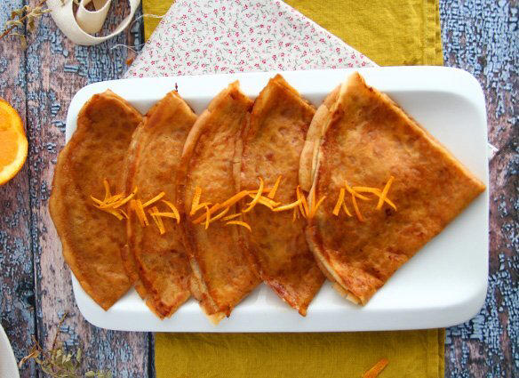 Suzette crepes, the traditional french recipe!