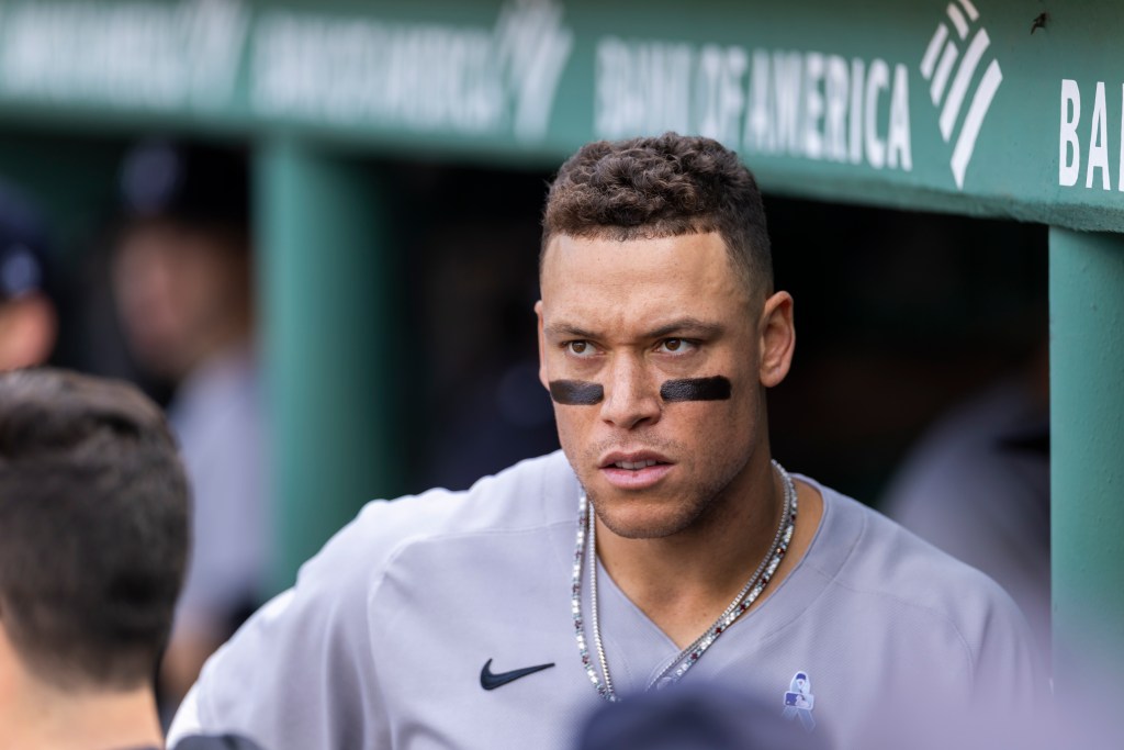 Yankees’ Aaron Judge finishes brutal Red Sox series with another dud ...