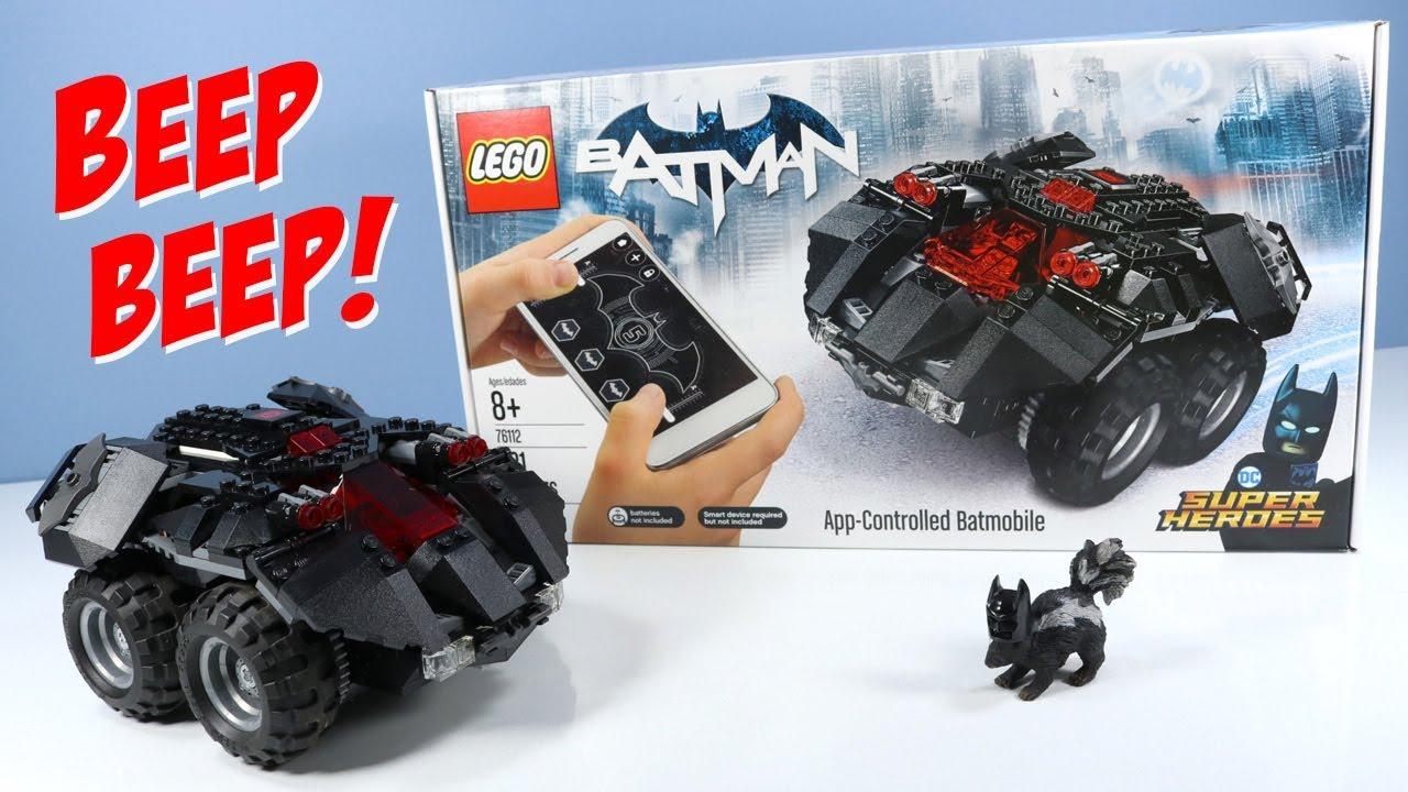 Lego Dc Super Heroes App-controlled Batmobile Build And Test Drive