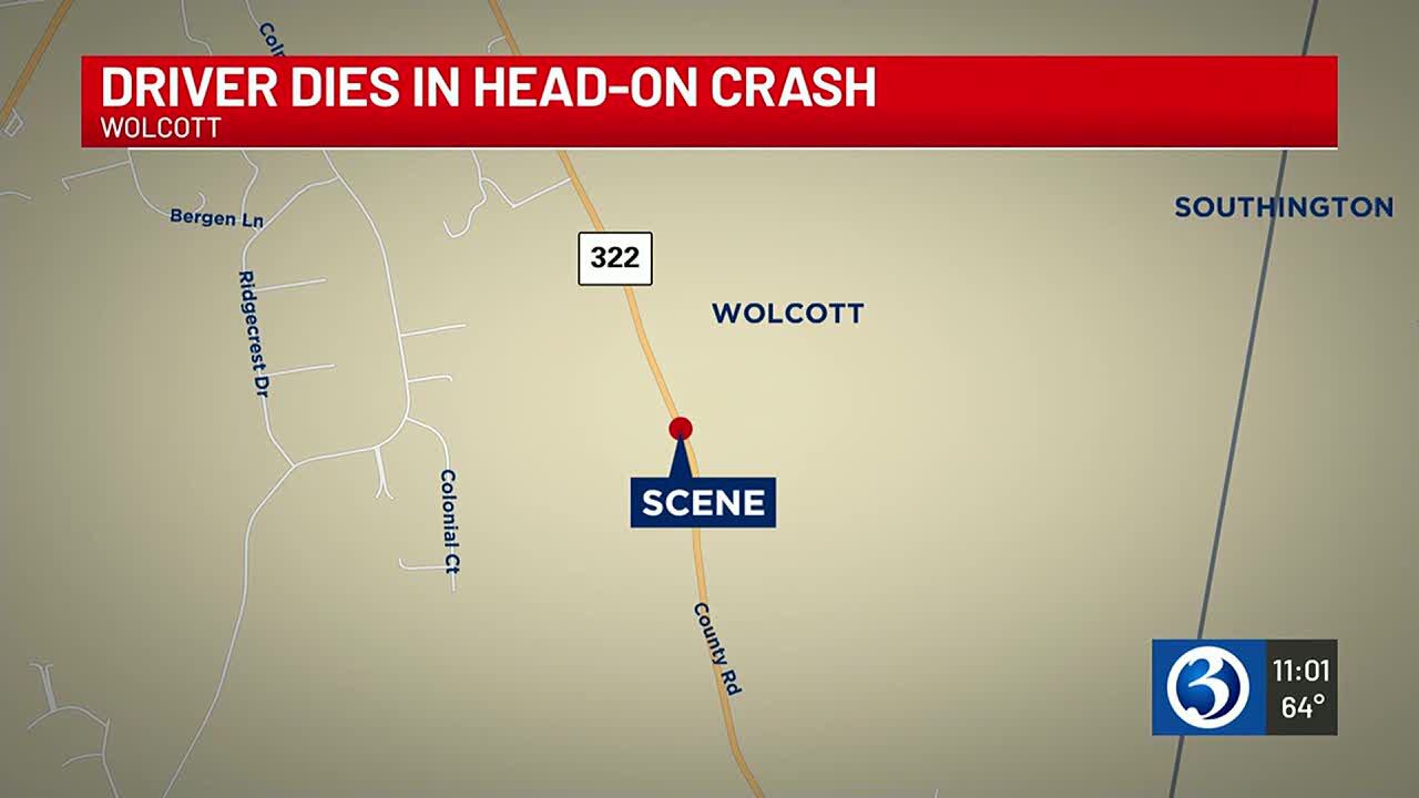 Person dies after head-on collision in Wolcott