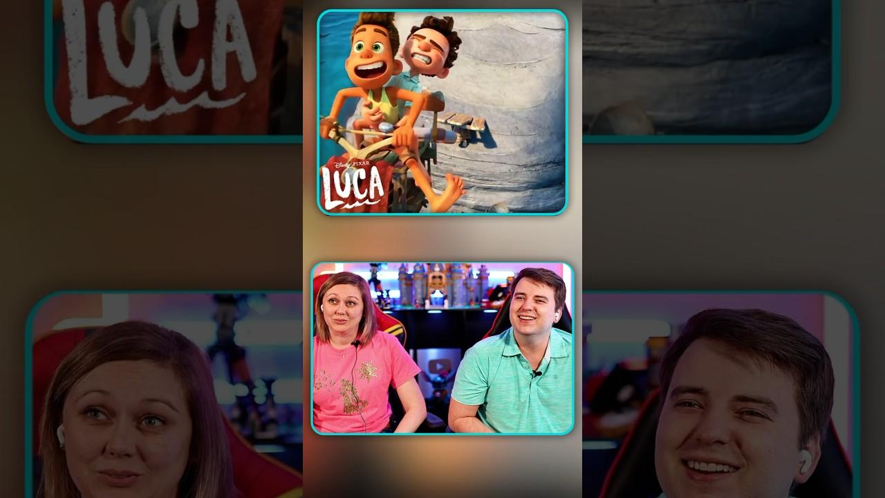Oh No! 😱 Pixar’s Luca Reaction!