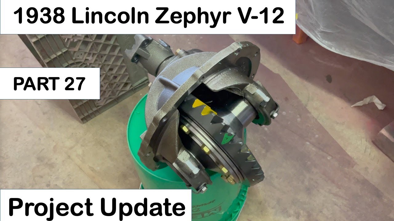 1938 Zephyr | Project Update on the Restoration of a Lincoln Zephyr V12 ...