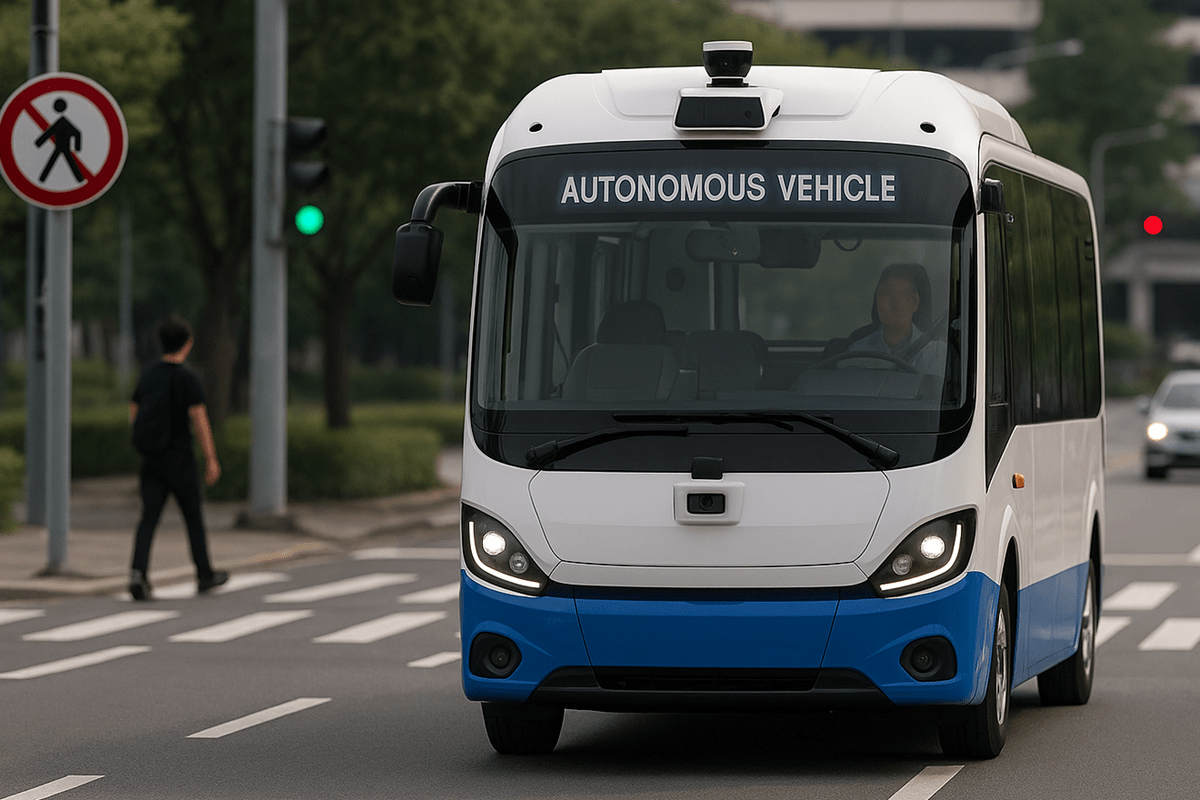 Korea's Autonomous Ambition: Jeju Leads the Charge as Driverless Buses ...