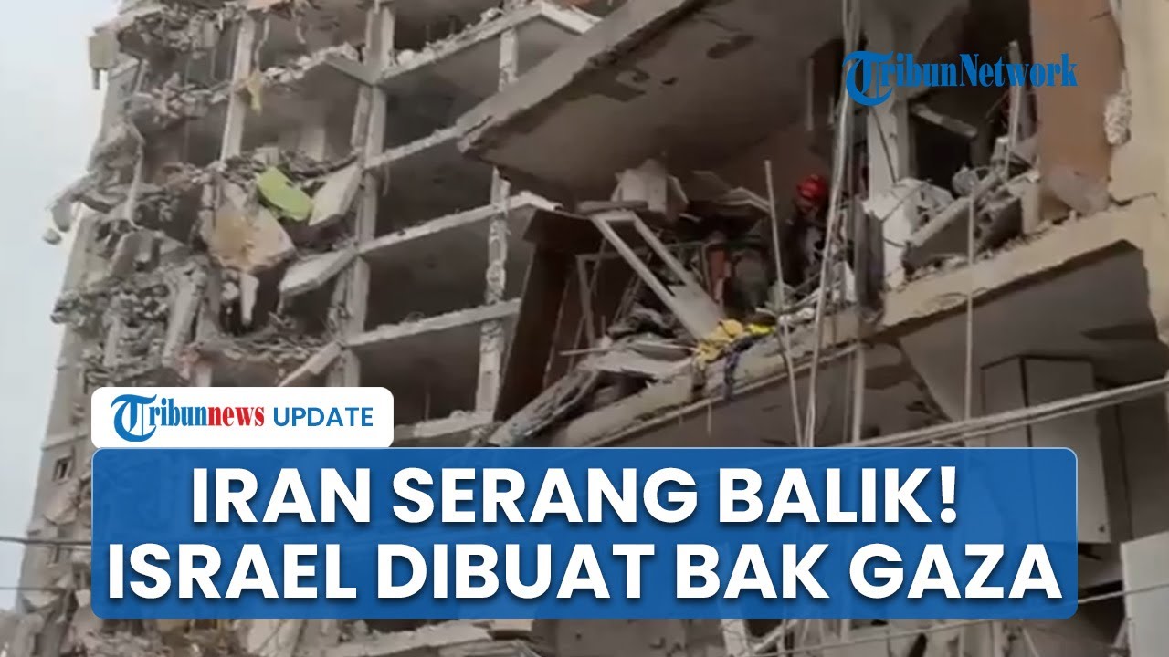 Penampakan Israel Berubah Seperti Gaza seusai Diserang Iran, Warga Tel ...