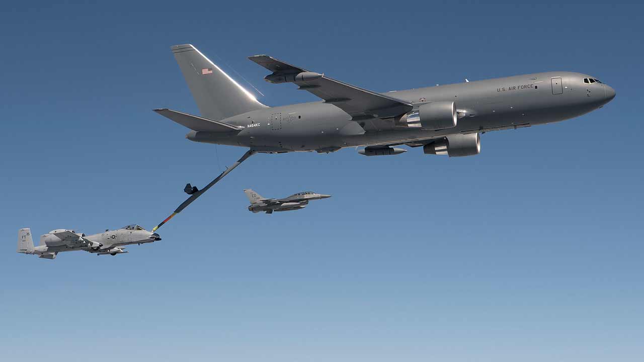 More than 24 KC‑135 and KC‑46 tanker aircraft crossed the Atlantic on ...