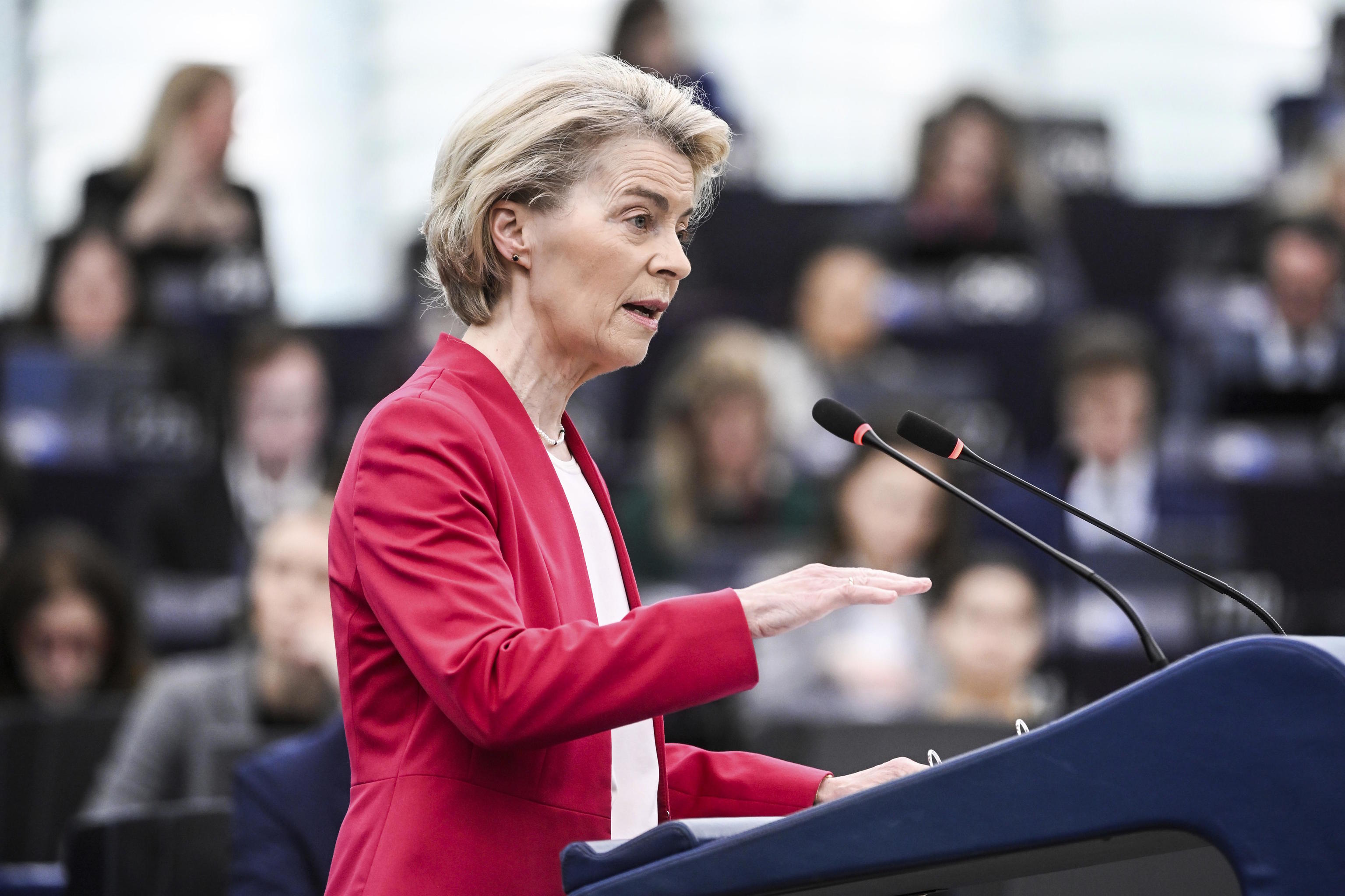 Von der Leyen tells Netanyahu that "Israel has the right to defend ...