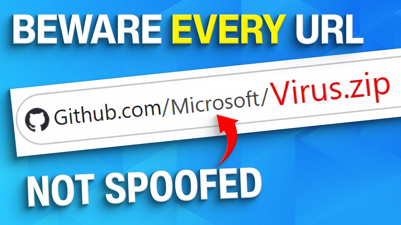 Don't trust GitHub download links or get hacked