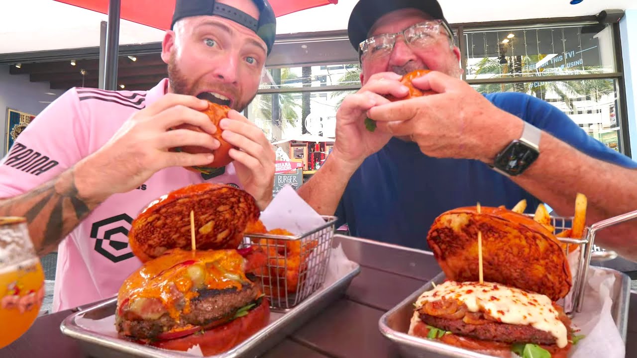 11 a.m. Indian Burgers In Miami, Florida! David'S Been Here Garam ...