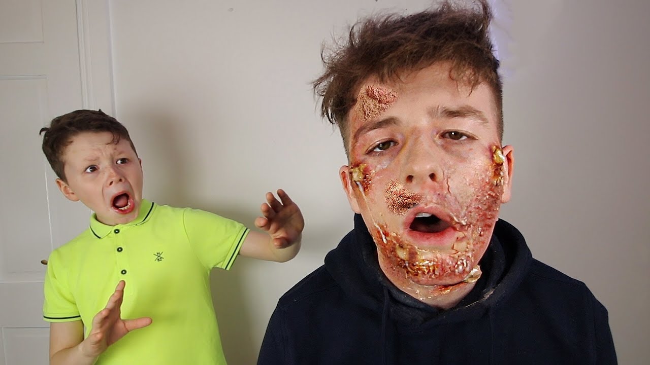 A planned prank turns into a startling skin-effect surprise