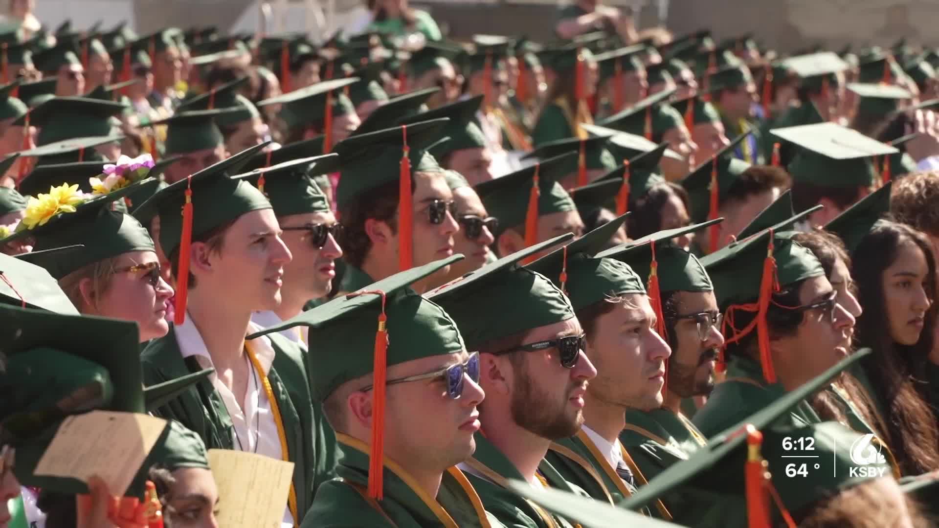 'It's a big day': Cal Poly graduates honored at commencement ceremony ...