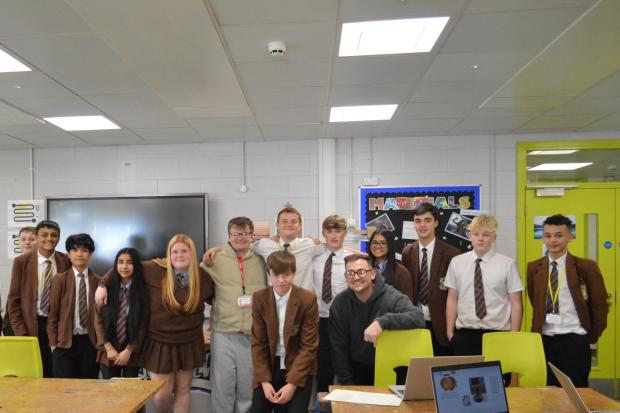 Astley Bridge school students show off designs for projects to assist ...
