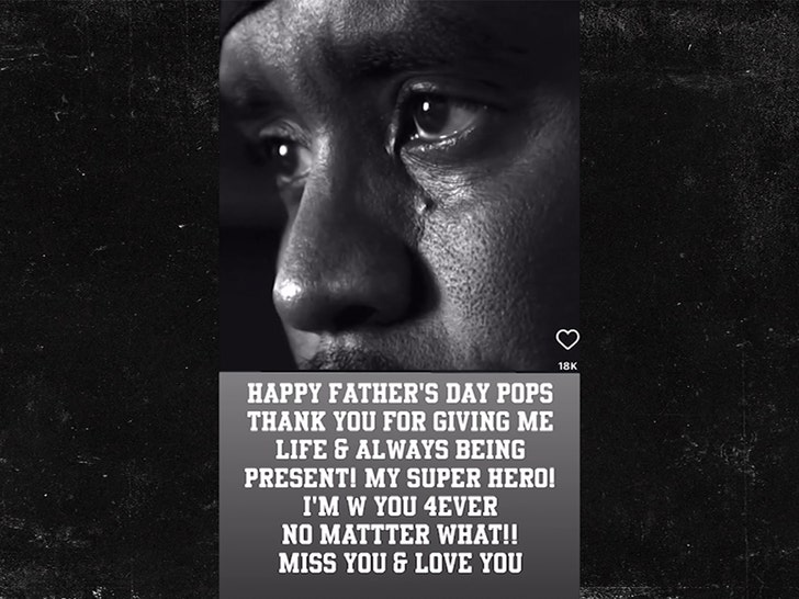 Diddy's Sons Justin and Christian Post Father's Day Messages to Him