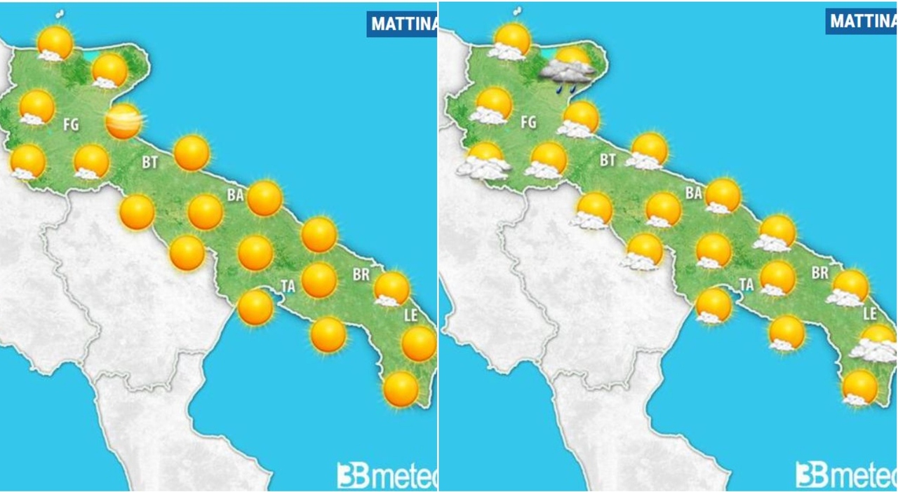 Meteo, arriva la "goccia fredda" anche in Puglia: temporali e calo ...