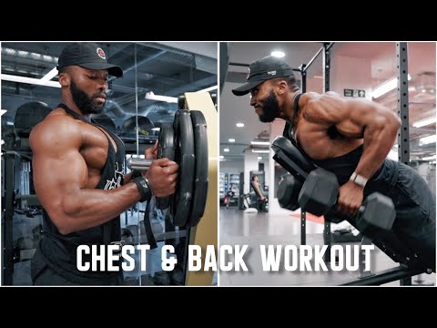 The Perfect CHEST AND BACK workout for MASS | Beginners & Advanced