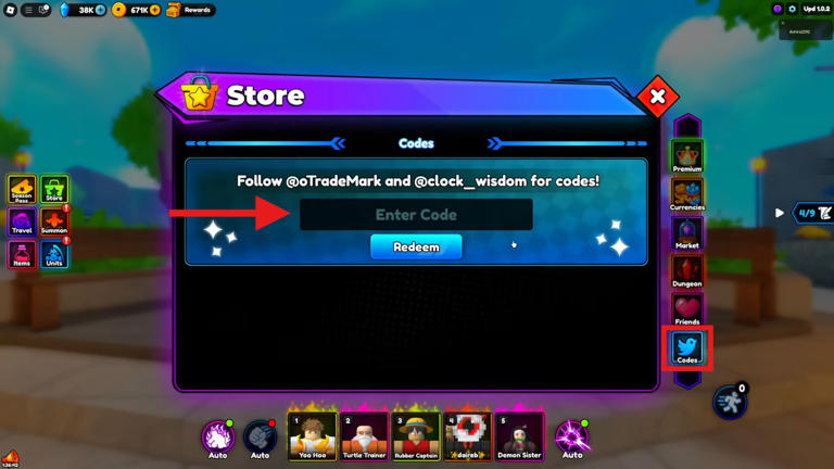 Anime Rising Codes (August 2025)