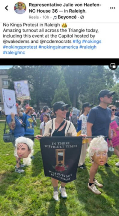 NC House Rep. removes ‘inappropriate’ social media image of guillotine ...