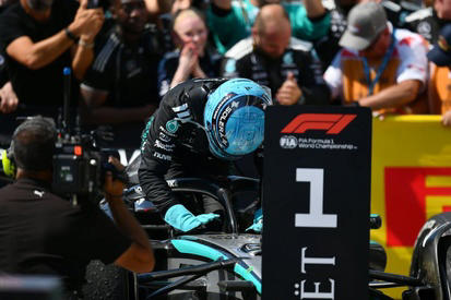 Un "horrible" choque con una marmota arruinó la carrera de Hamilton en ...