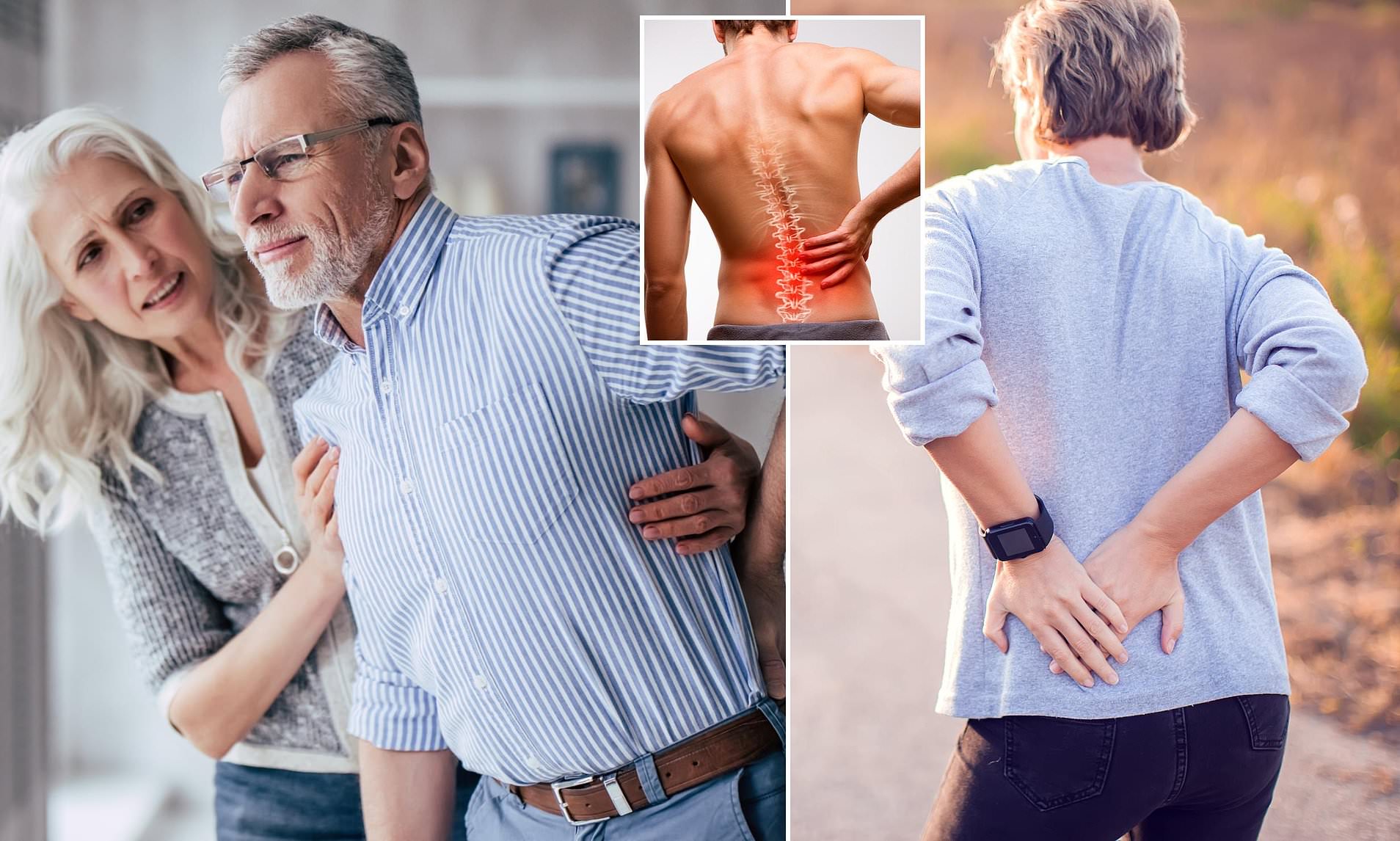 Back pain can be eased with walking - but there's a specific number of ...