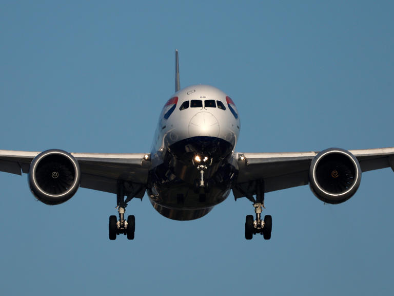 Flight to nowhere for 214 passengers on a British Airways Boeing 787 ...