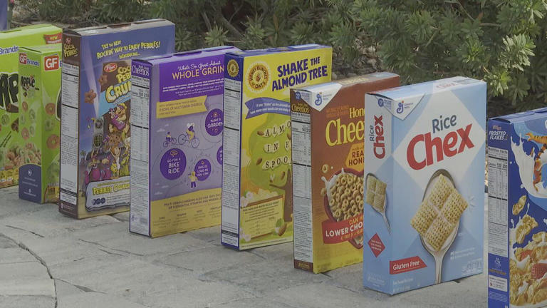 Kids and elderly benefit from cereal drive
