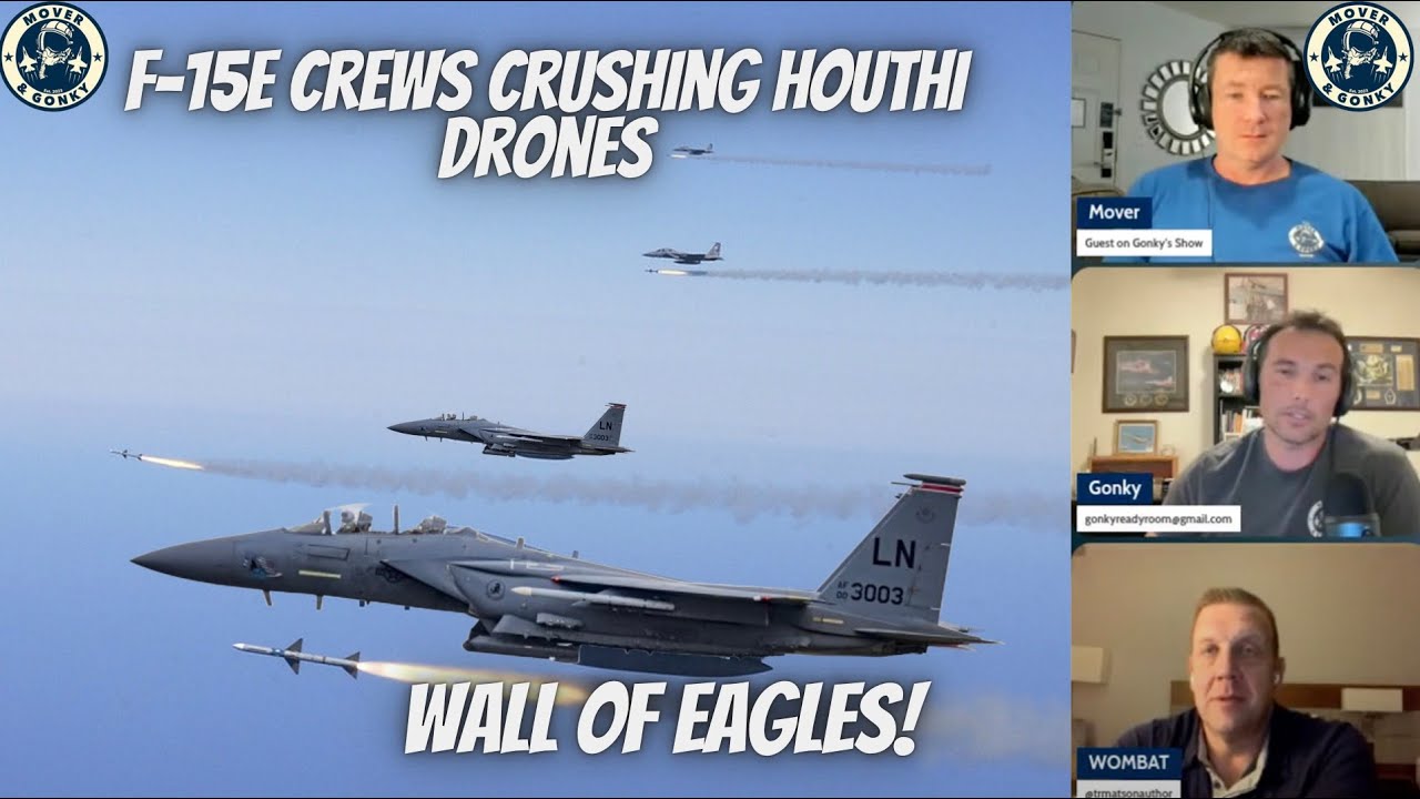 USAF Strike Eagles Recognized for Intercepting Houthi Drone Threats