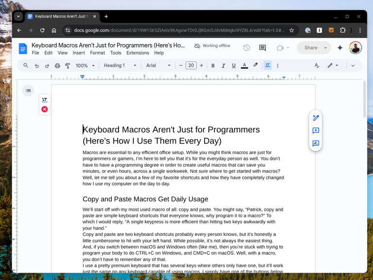 How to Use Offline Features on a Chromebook Effectively