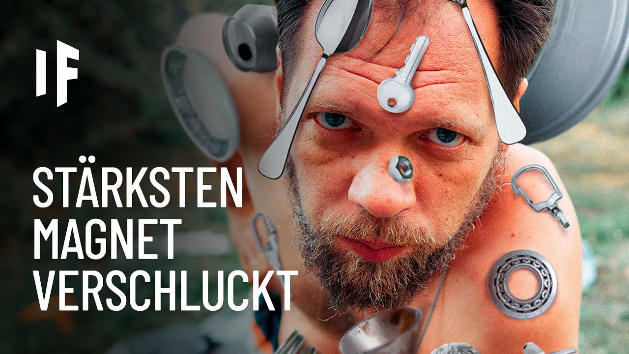 Was wäre, wenn man einen Super-Magnet verschluckt?