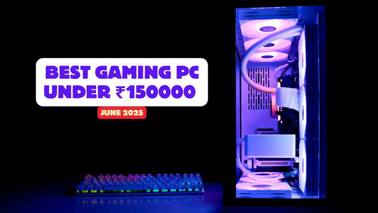 Best Gaming PC Under ₹1,50,000 in June 2025 CPU, GPU, Motherboard, RAM ...