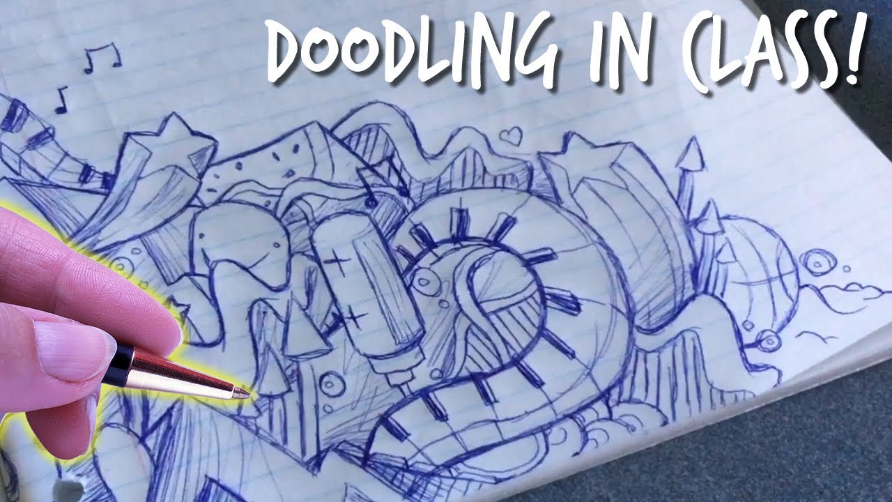 Doodling in Class! ️😬 I Nearly Got Caught (Shrimpy Style Chaos ...