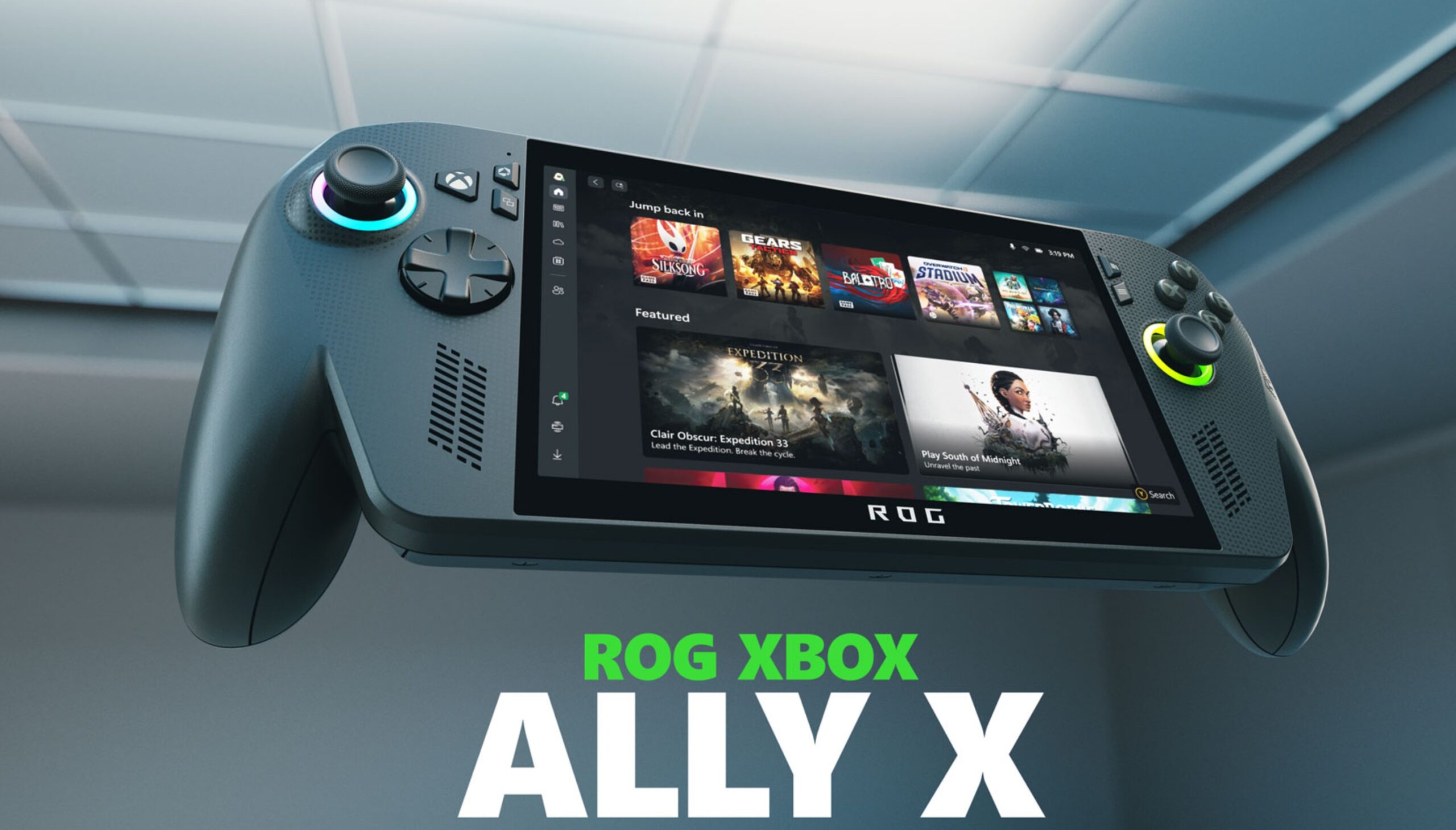 Xbox Portable : on a enfin une date de sortie pour les Rog Xbox Ally