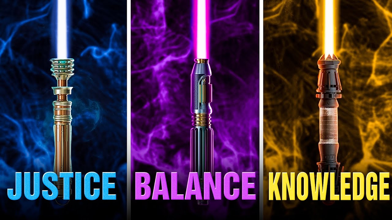 EVERY SINGLE Lightsaber Color Meaning Explained!