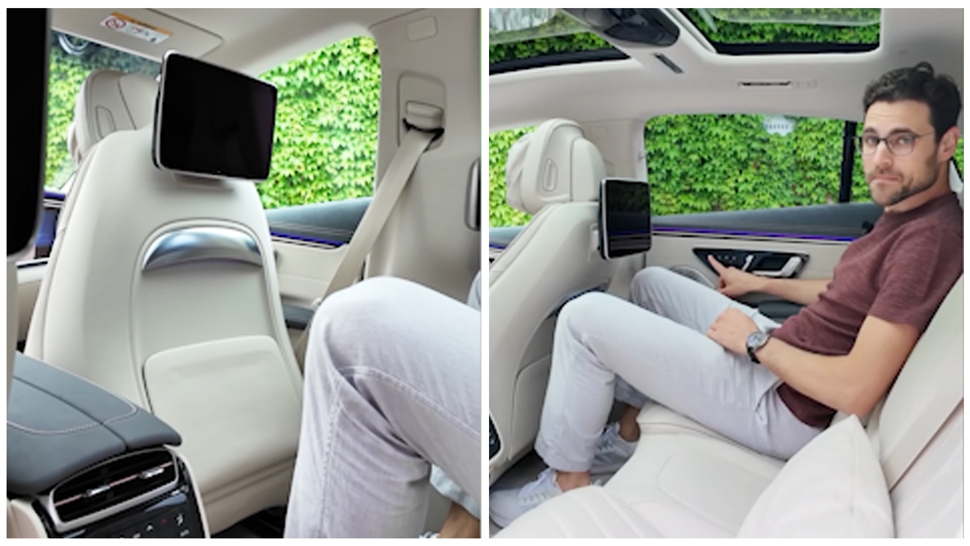 2025 Mercedes EQS Rear Seats – This Is First-Class 💺