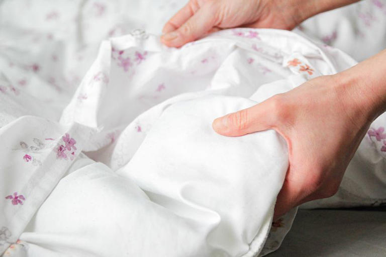 Simple task will keep your duvet cleaner for longer without using ...