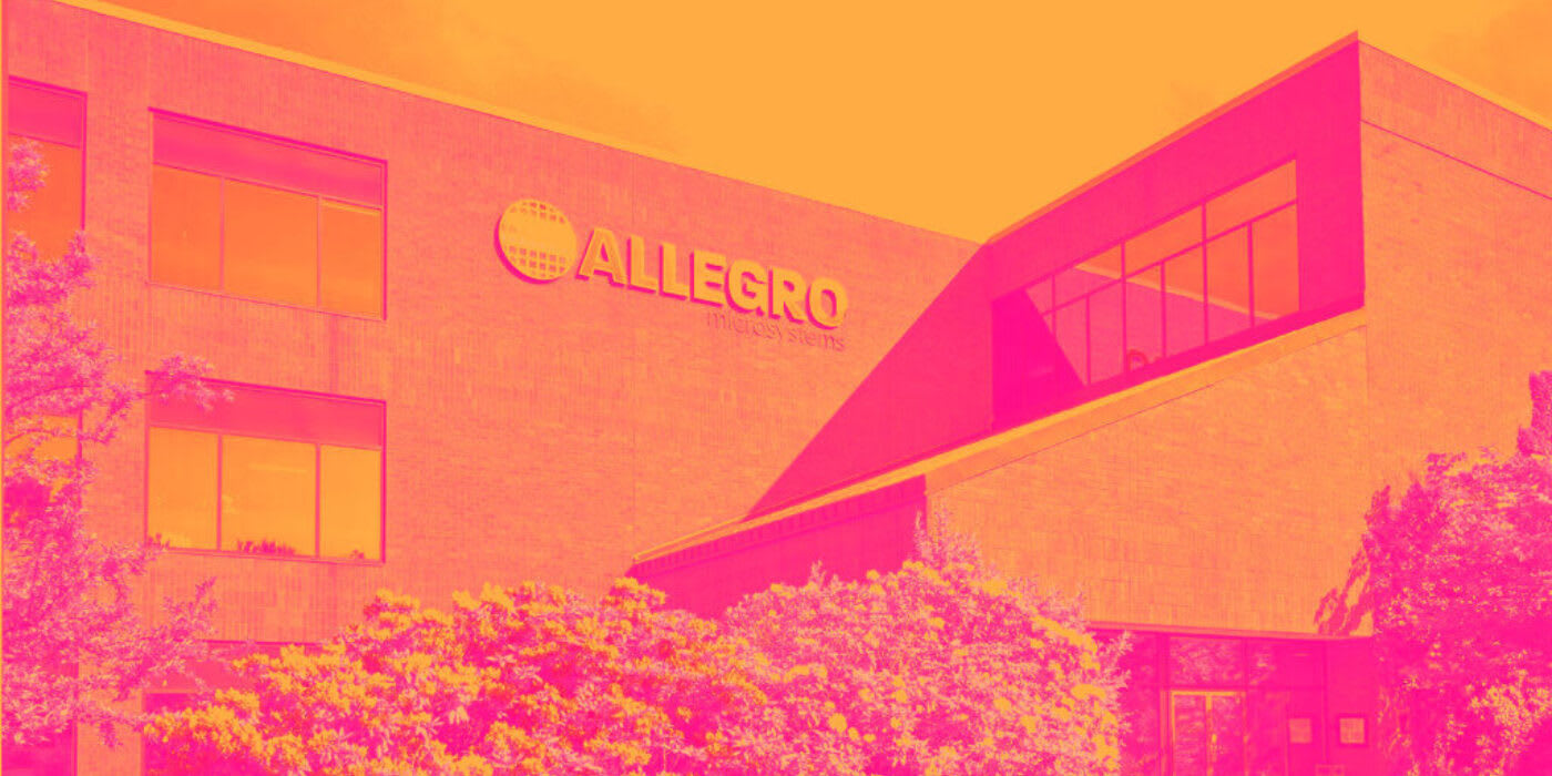 Q1 Earnings Outperformers: Allegro MicroSystems (NASDAQ:ALGM) And The ...