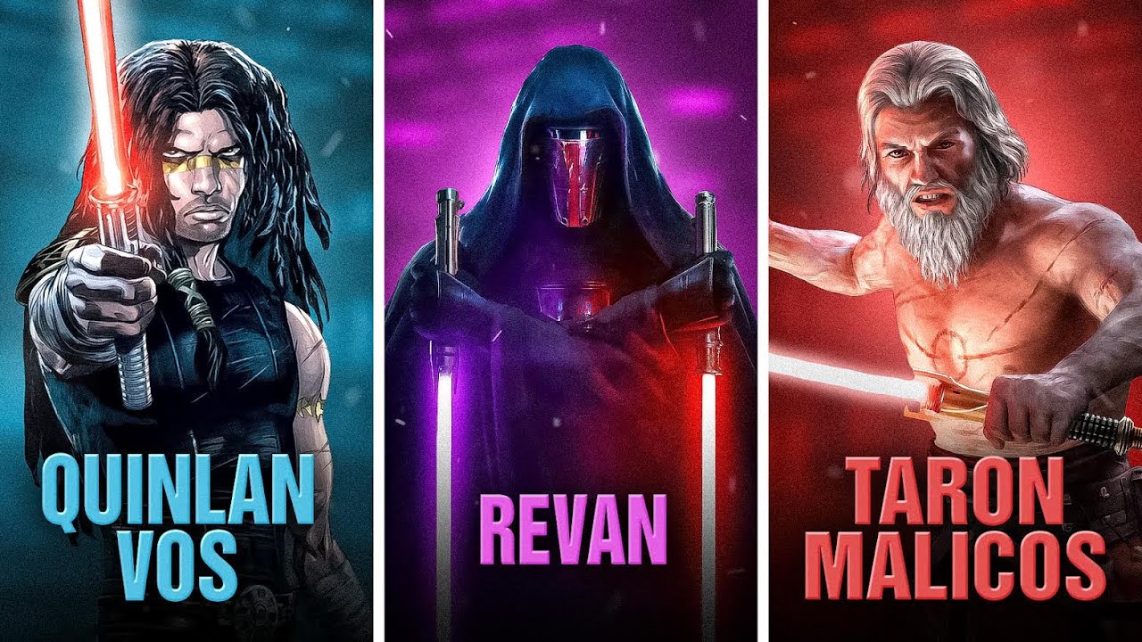 Every Jedi who turned to the dark side in Star Wars canon