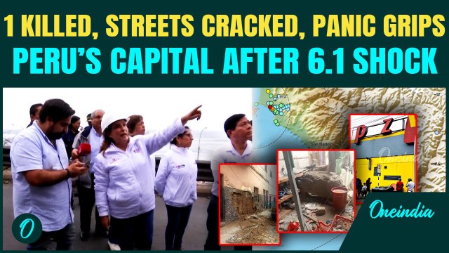Peru Earthquake Aftermath: 6.1 Quake Turns Lima Into Dust Zone, Worst ...