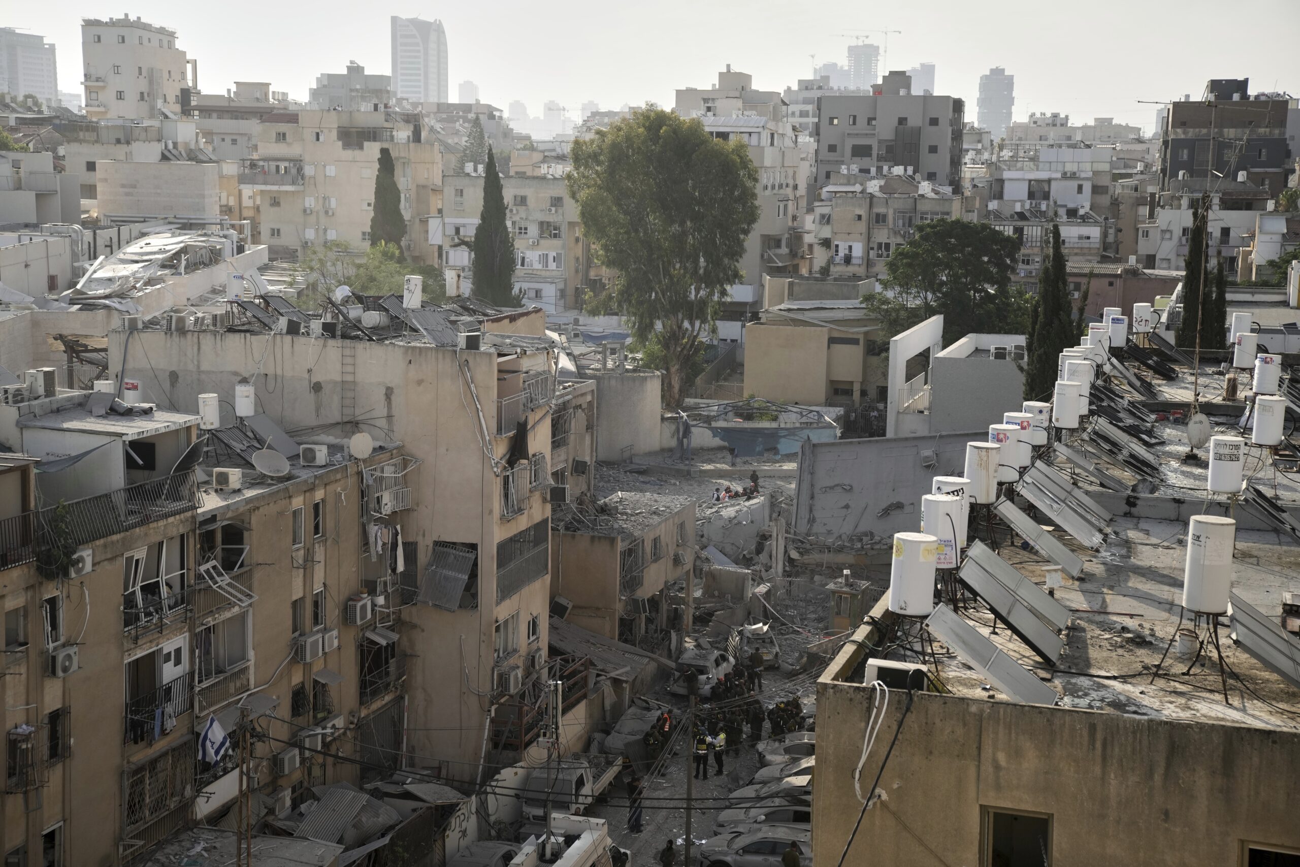 US Embassy Hit in Iran Missile Barrage as Israel Claims ‘Full Air ...