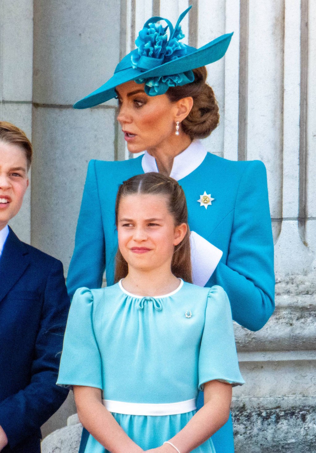 Kate Middleton’s firm command to Prince Louis on palace balcony ...
